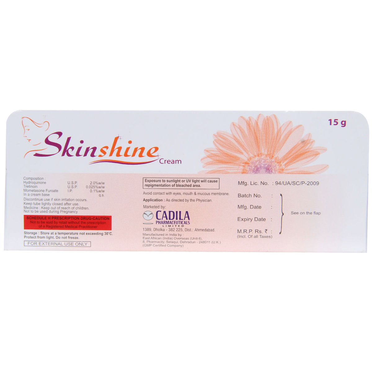 Skinshine Crea | Uses, Side Effects, Price | Apollo Pharmacy