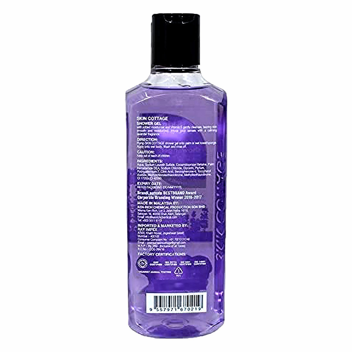 Skin Cottage Lavender pH 5.5 Shower Gel, 400 ml Price, Uses, Side ...