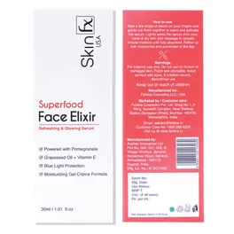 Skin Fx Face Elixir Refresh & Glowing Serum, 30 ml | Uses, Benefits ...