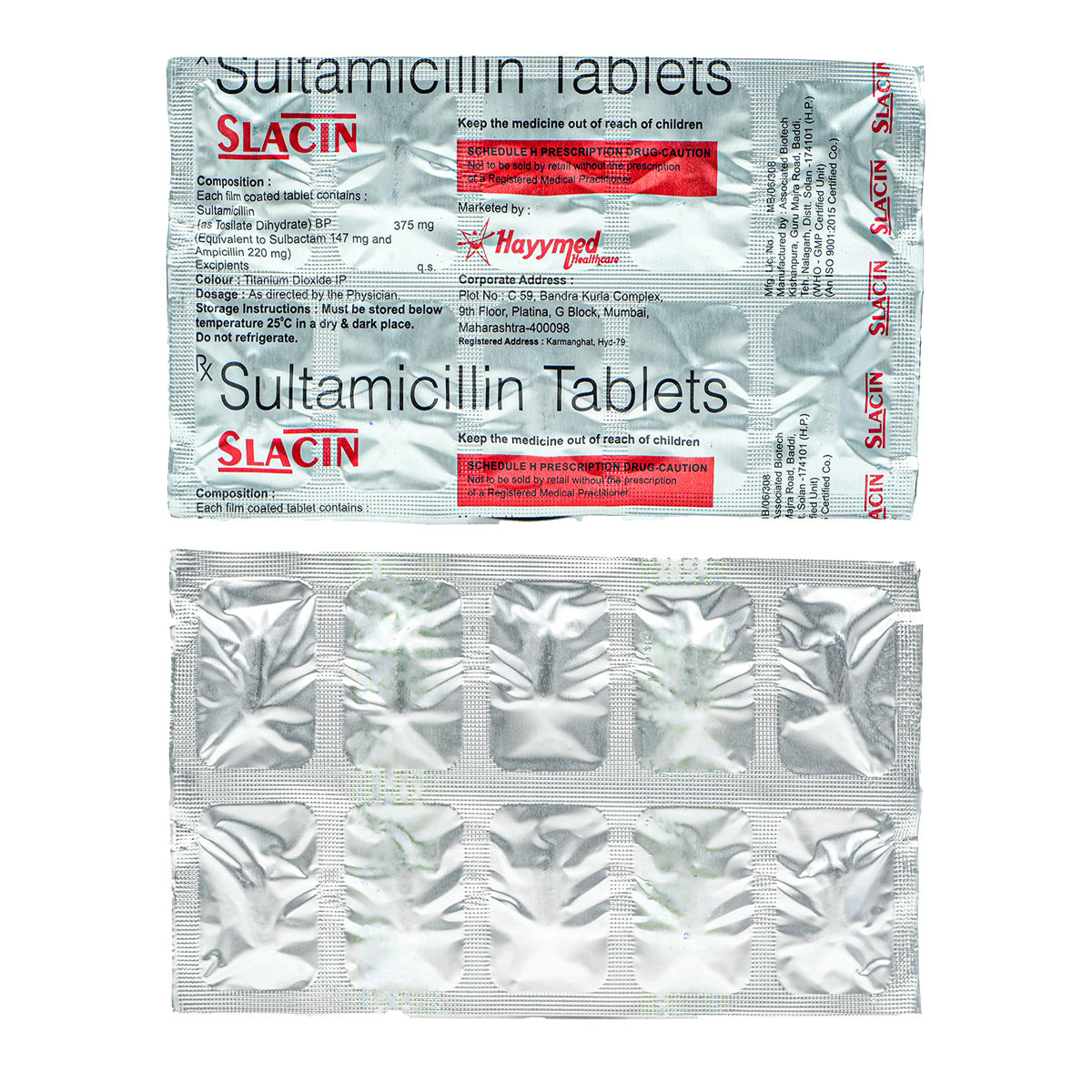 Slacin Tablet | Uses, Side Effects, Price | Apollo Pharmacy