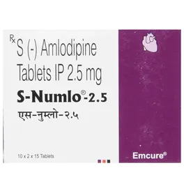 S-Numlo 2.5 Tablet | Uses, Side Effects, Price | Apollo Pharmacy