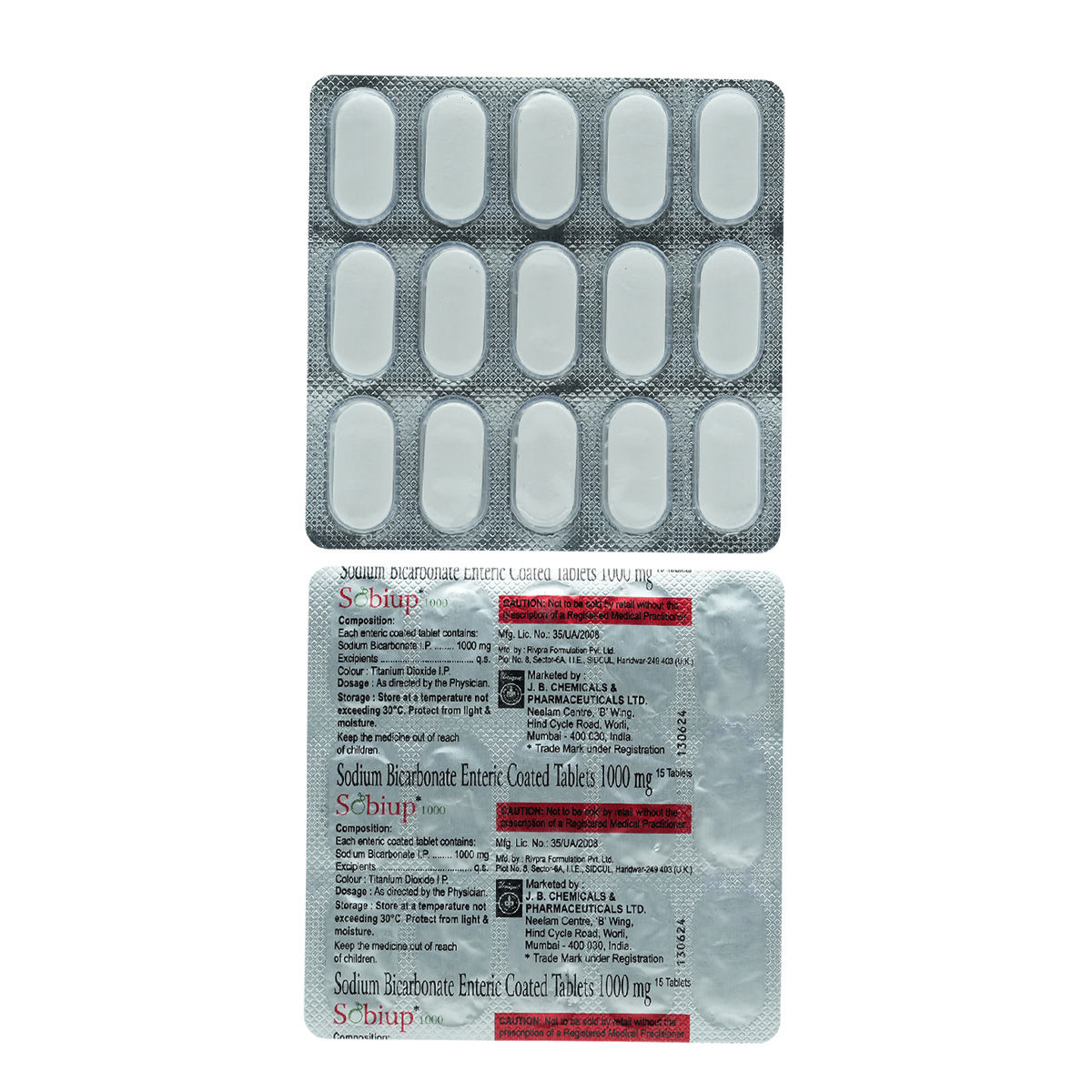 Sobiup 1000 Tablet 15's Price, Uses, Side Effects, Composition - Apollo ...