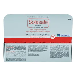 Solasafe SPF 50+ Sunscreen Gel | Uses, Side Effects, Price | Apollo ...