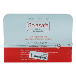 Solasafe SPF 50+ Sunscreen Gel | Uses, Side Effects, Price | Apollo ...
