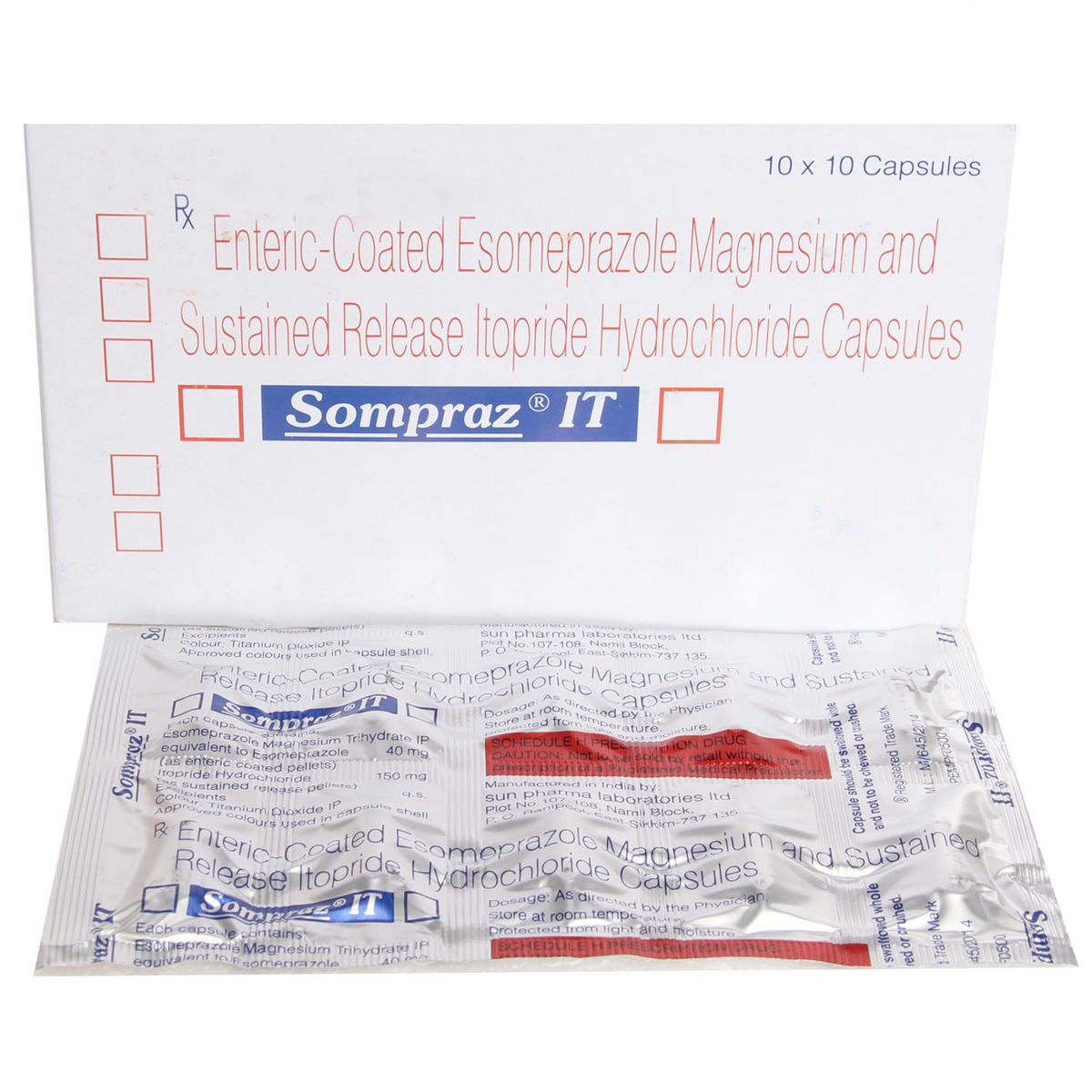 Sompraz IT Capsule 10's Price, Uses, Side Effects, Composition - Apollo ...