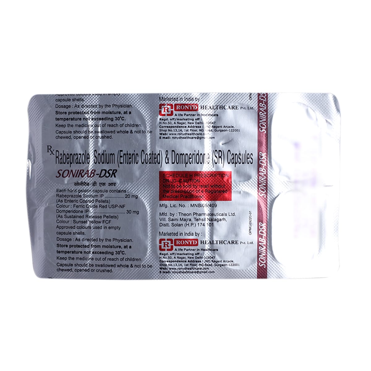 Sonirab-DSR Capsule | Uses, Side Effects, Price | Apollo Pharmacy