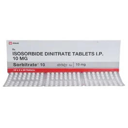 Sorbitrate 10 Tablet | Uses, Side Effects, Price | Apollo Pharmacy