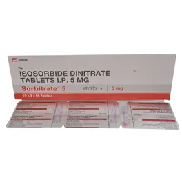 Sorbitrate 5 Tablet | Uses, Side Effects, Price | Apollo Pharmacy