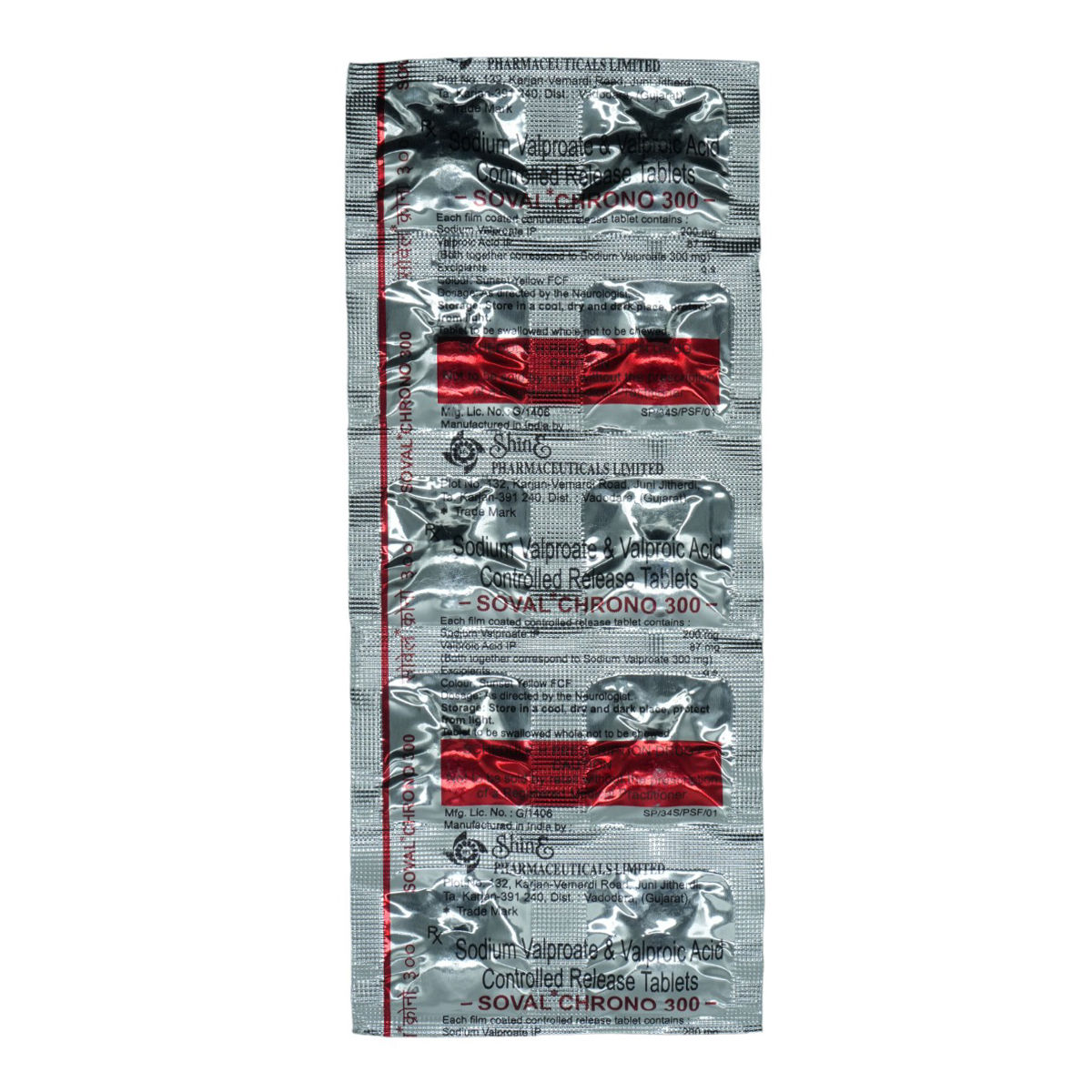 Soval Chrono 300mg Tablet 10's Price, Uses, Side Effects, Composition ...