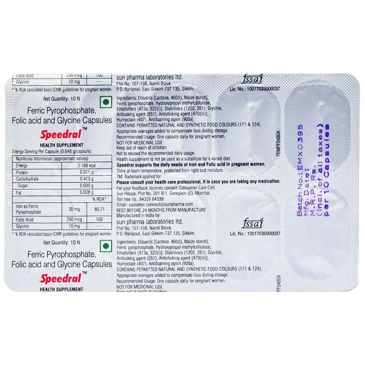Speedral Capsule | Uses, Side Effects, Price | Apollo Pharmacy