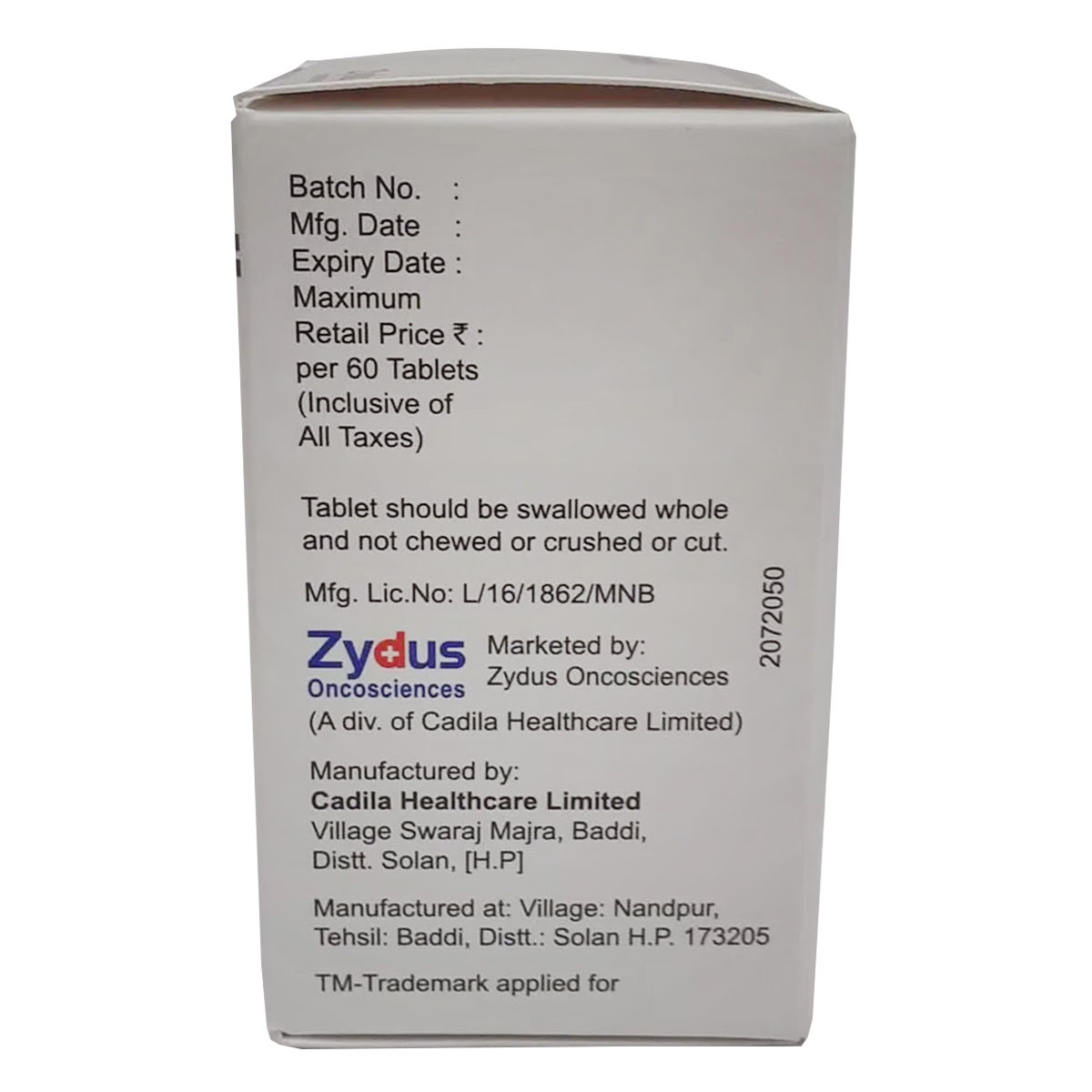 Spnib 50 mg Tablet 60's Price, Uses, Side Effects, Composition - Apollo ...