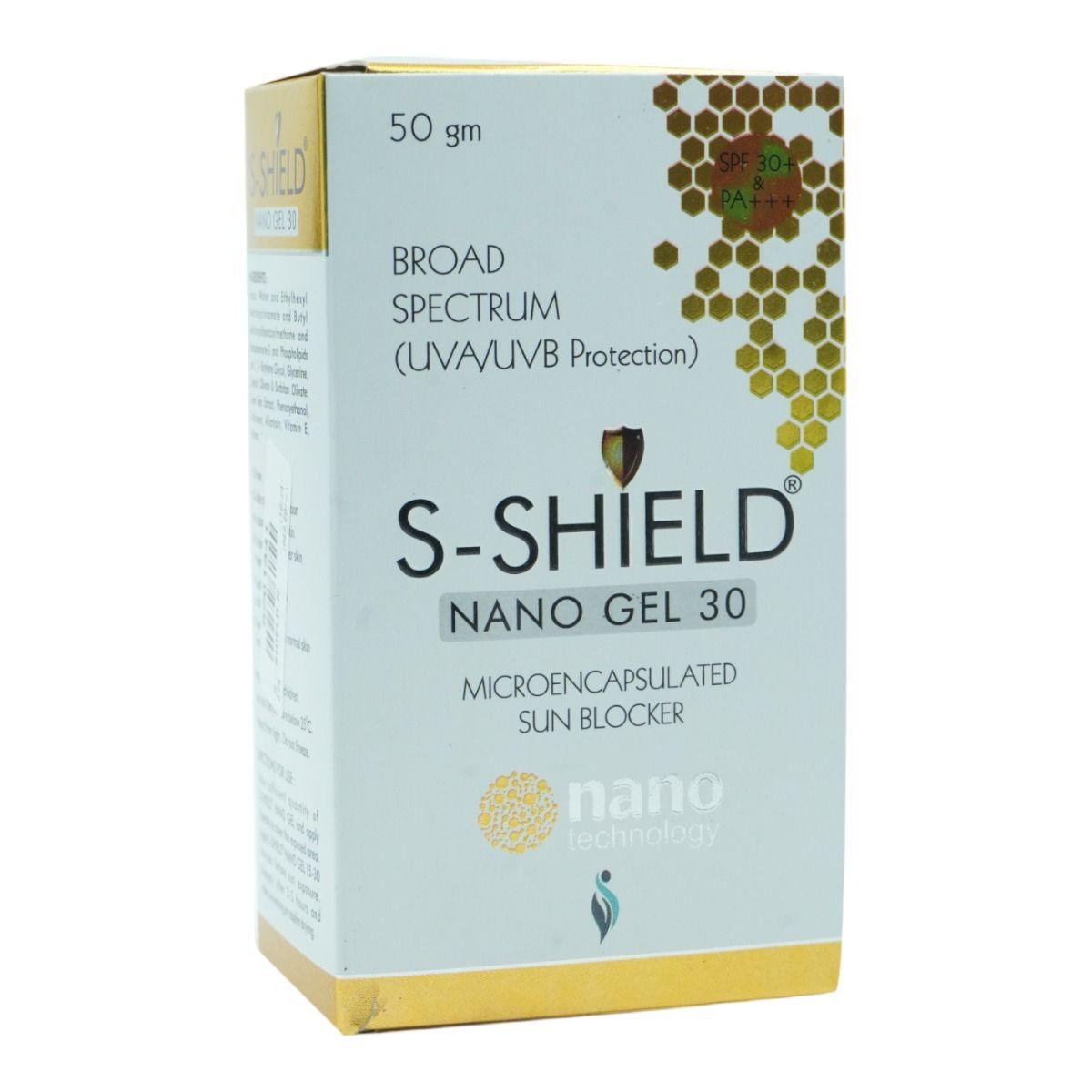 S-SHIELD NANO 30 GEL 50GM Price, Uses, Side Effects, Composition ...