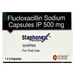 Staphonex 500 mg Capsule | Uses, Side Effects, Price | Apollo Pharmacy