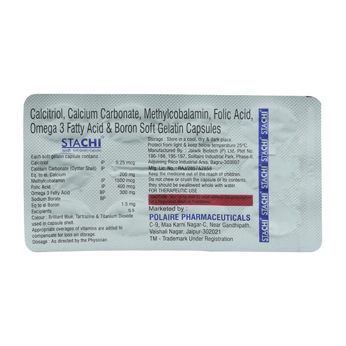 Stachi Capsule 10's Price, Uses, Side Effects, Composition - Apollo ...