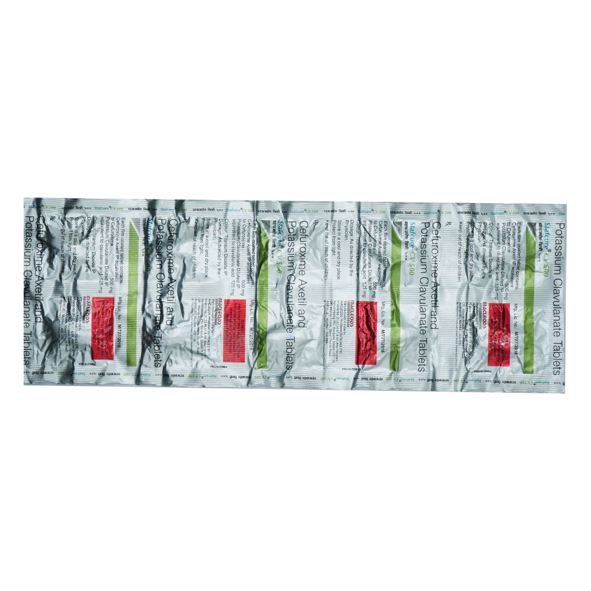 Stafcure CV 500 Tablet | Uses, Side Effects, Price | Apollo Pharmacy