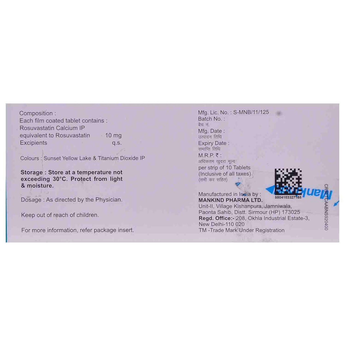 Statpure 10 Tablet 10's Price, Uses, Side Effects, Composition - Apollo ...