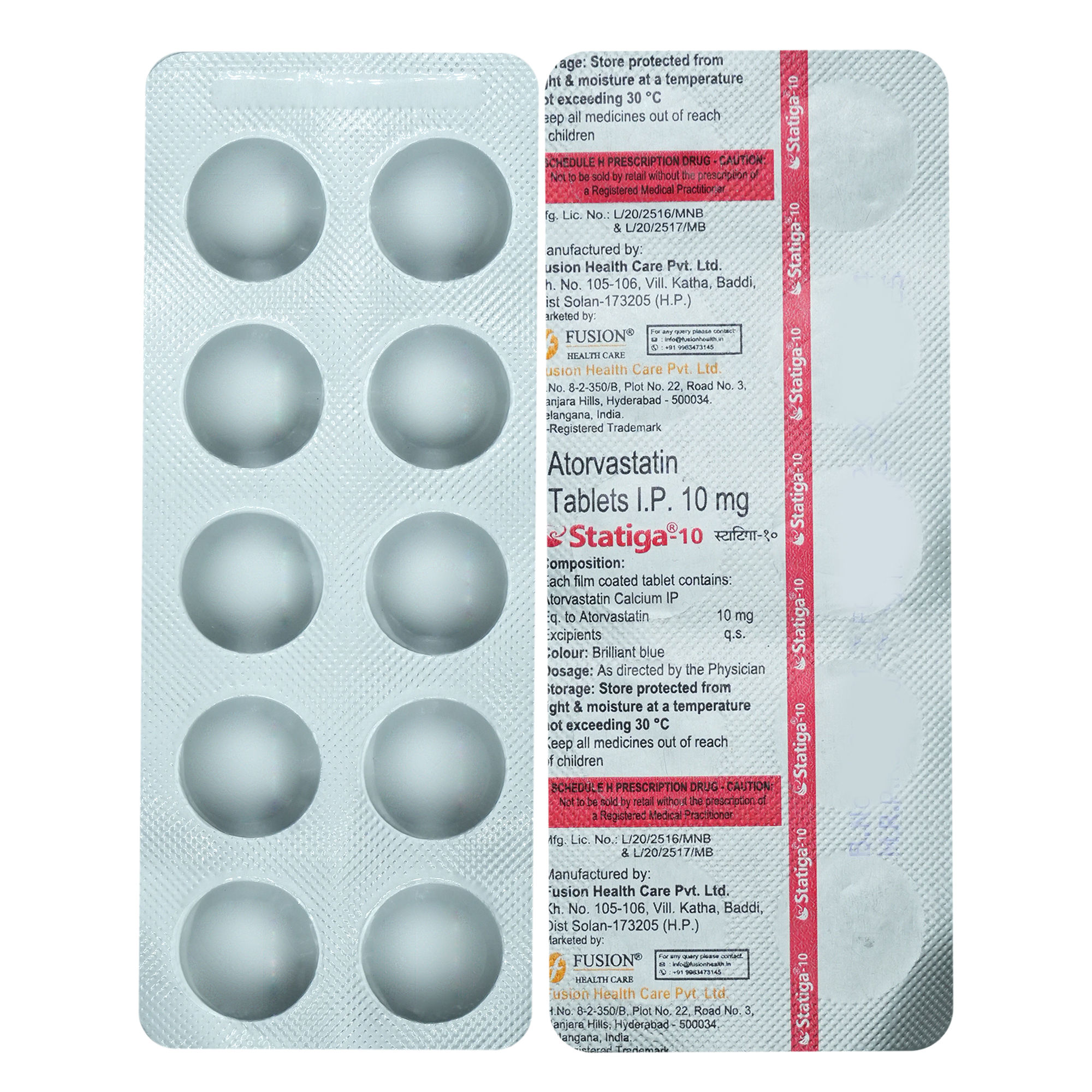 Statiga-10 Tablet | Uses, Side Effects, Price | Apollo Pharmacy