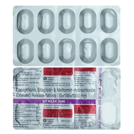 Stalix Dm 10/100/1000 Tablet | Uses, Side Effects, Price | Apollo Pharmacy