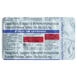 Stalix DM 10/100/500 Tablet | Uses, Side Effects, Price | Apollo Pharmacy