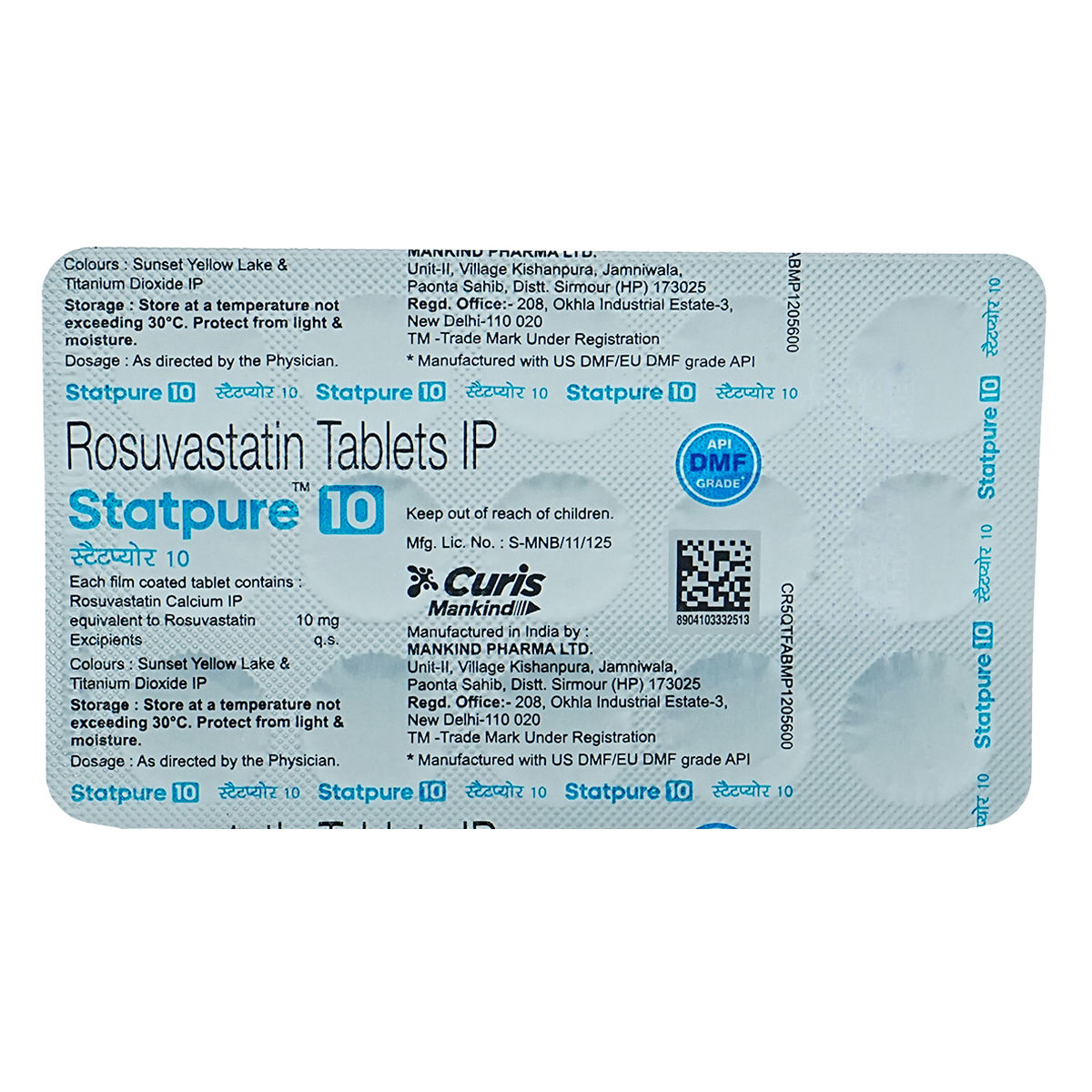 Statpure 10 Tablet 15's Price, Uses, Side Effects, Composition - Apollo ...