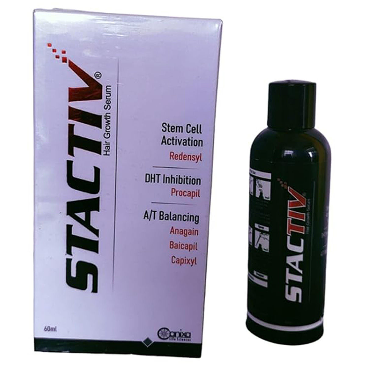 Buy Stactiv Hair Growth Serum 60 ml | 19 Minutes Delivery | Apollo Pharmacy
