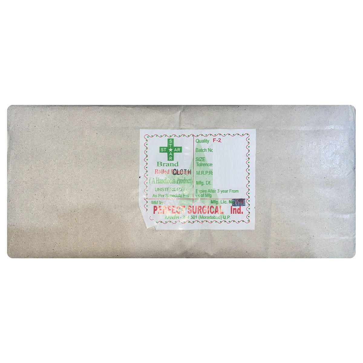 Buy Perfect Star Brand Rolled Bandage Cloth Unsterilized 15 cm x 4m ...