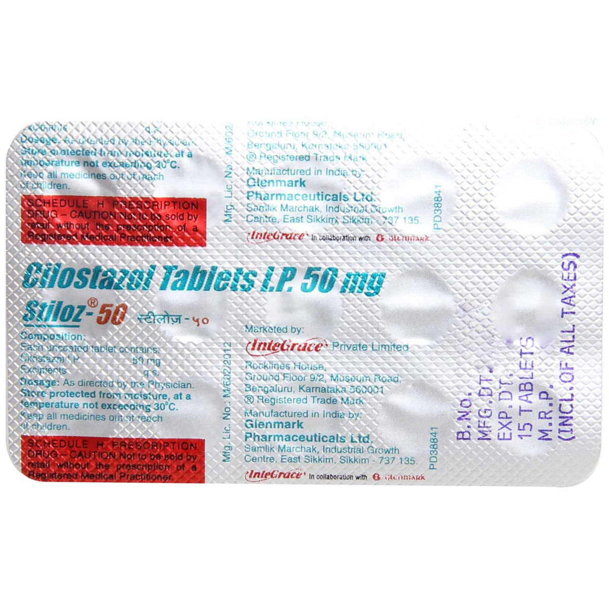 Stiloz 50 Tablet 15's Price, Uses, Side Effects, Composition - Apollo ...