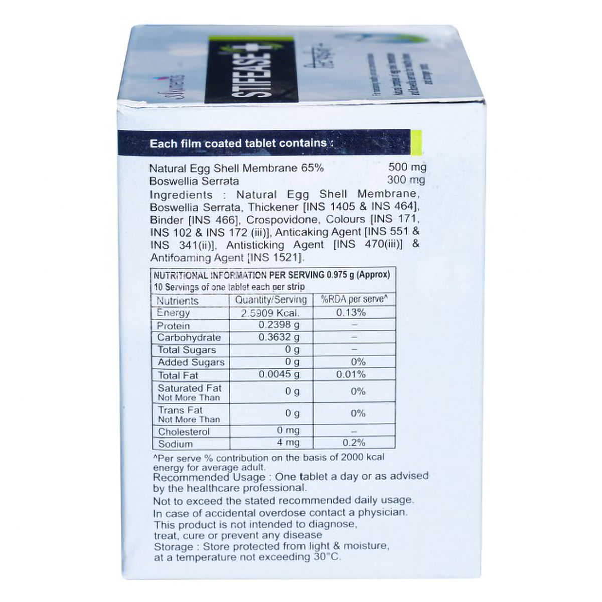 Stifease Plus Tablet 10's Price, Uses, Side Effects, Composition ...