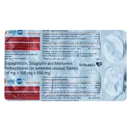 Stig-DM 10/100/500 Tablet | Uses, Side Effects, Price | Apollo Pharmacy