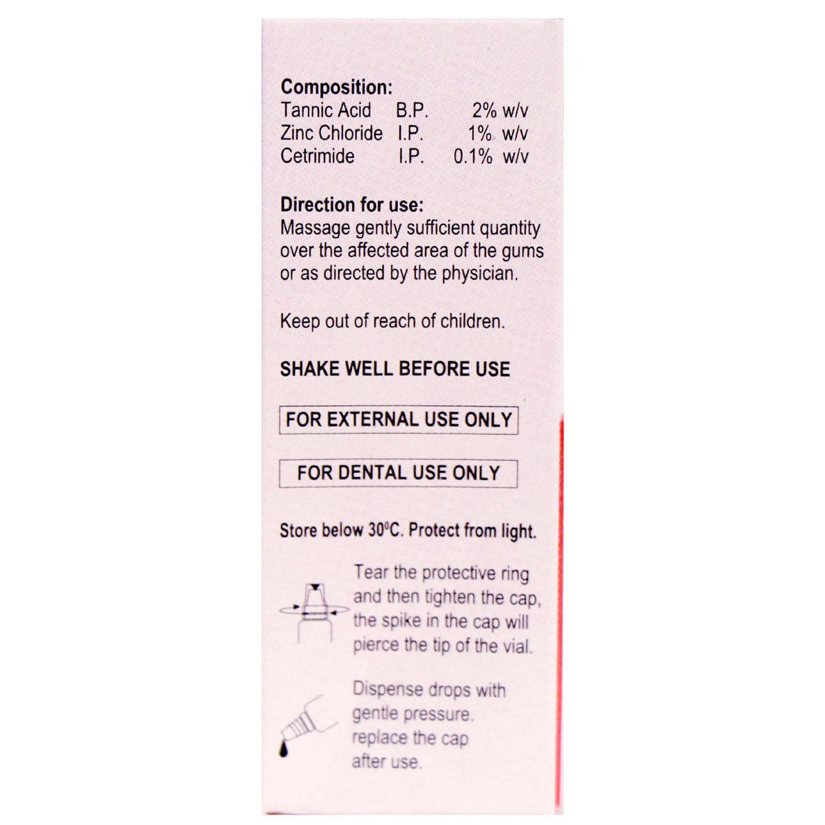 Stolin Gum Astringent 15 ml Price, Uses, Side Effects, Composition ...