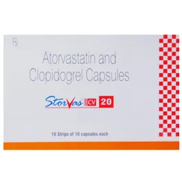Storvas CV 20 Capsule | Uses, Side Effects, Price | Apollo Pharmacy