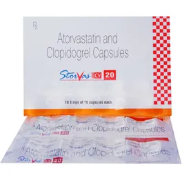 Storvas CV 20 Capsule | Uses, Side Effects, Price | Apollo Pharmacy