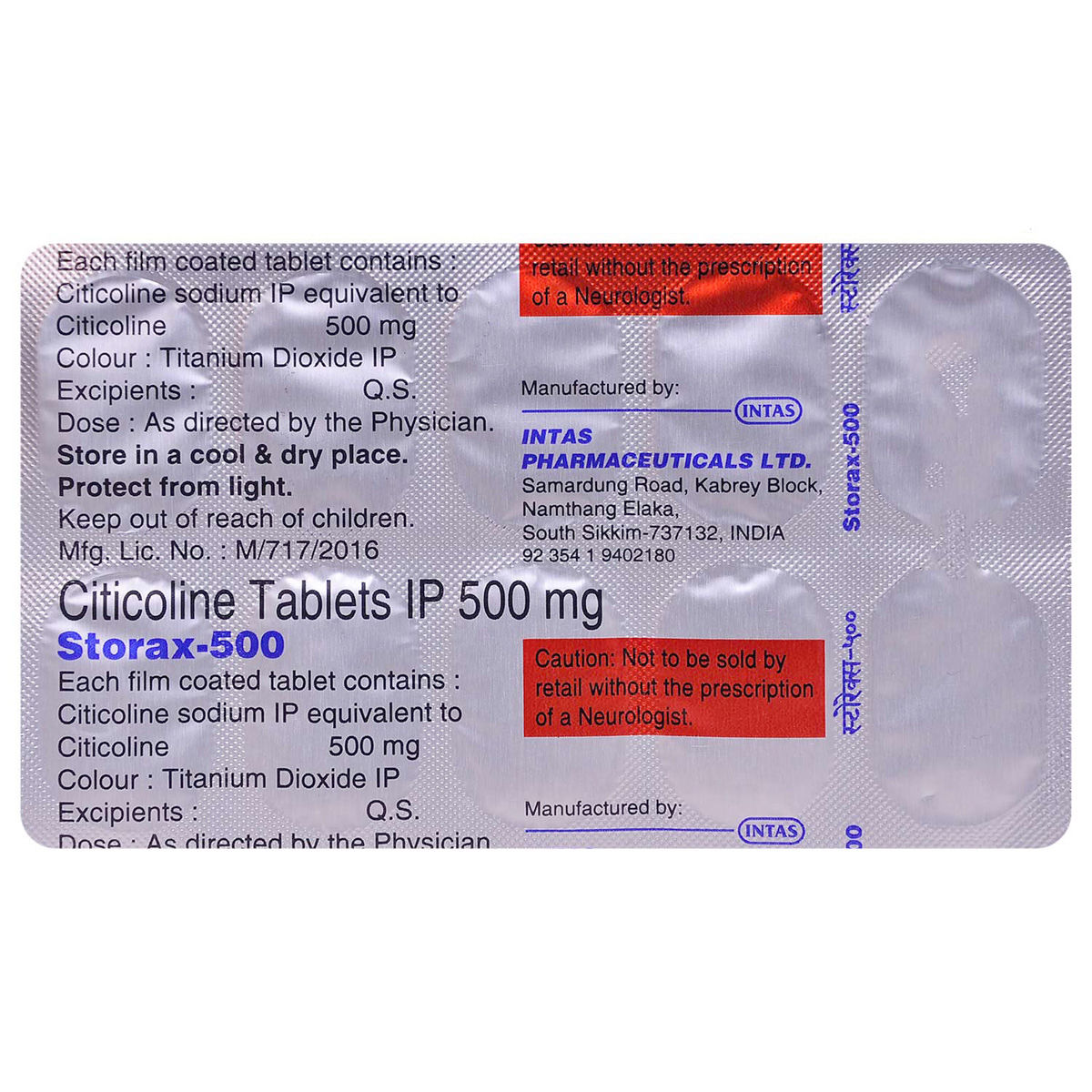 Storax-500 Tablet | Uses, Side Effects, Price | Apollo Pharmacy