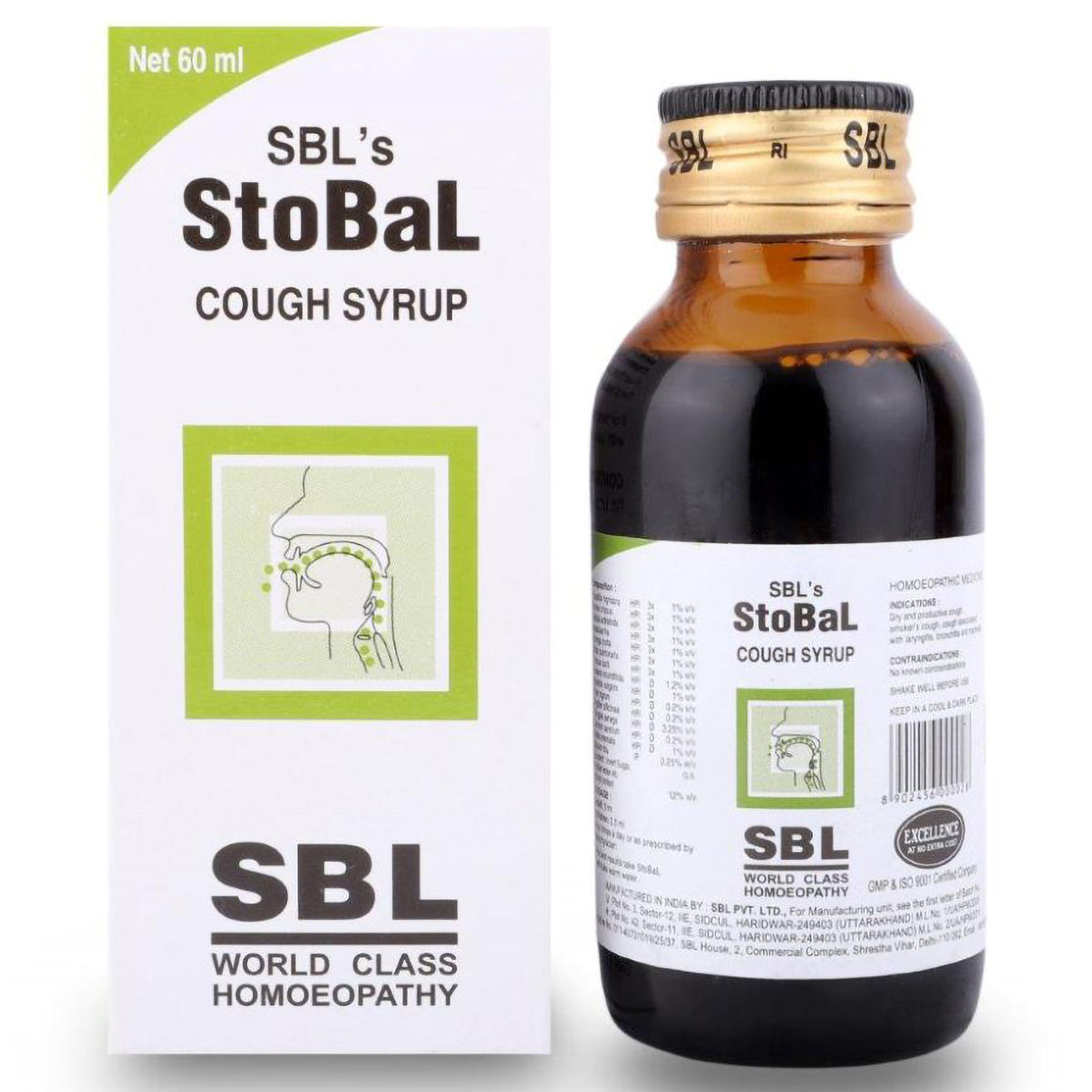 Buy SBL Stobal Cough Syrup, 60 ml | 19 Minutes Delivery | Apollo Pharmacy