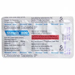 Strocit 500 Tablet | Uses, Side Effects, Price | Apollo Pharmacy