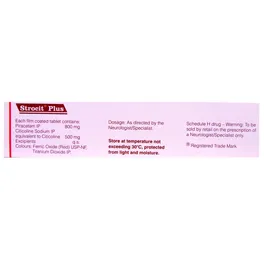 Strocit Plus Tablet | Uses, Side Effects, Price | Apollo Pharmacy