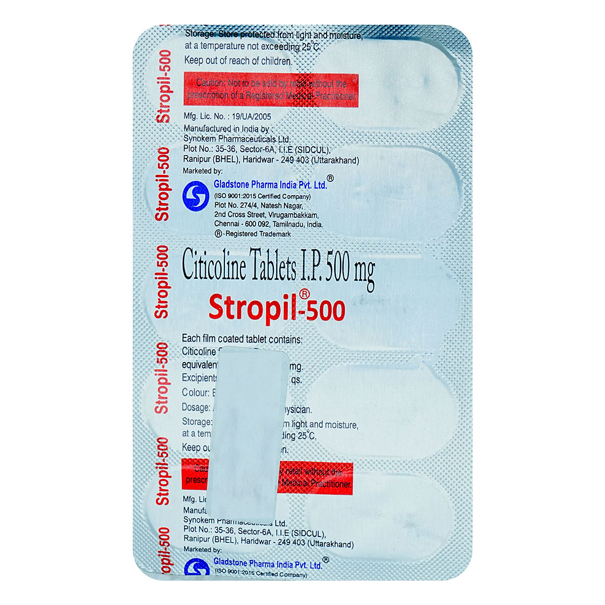 Stropil 500 Tablet | Uses, Side Effects, Price | Apollo Pharmacy