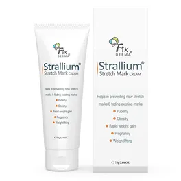 Fixderma Strallium Stretch Mark Cream 75 gm | Aloe Vera, Vitamin B3 ...
