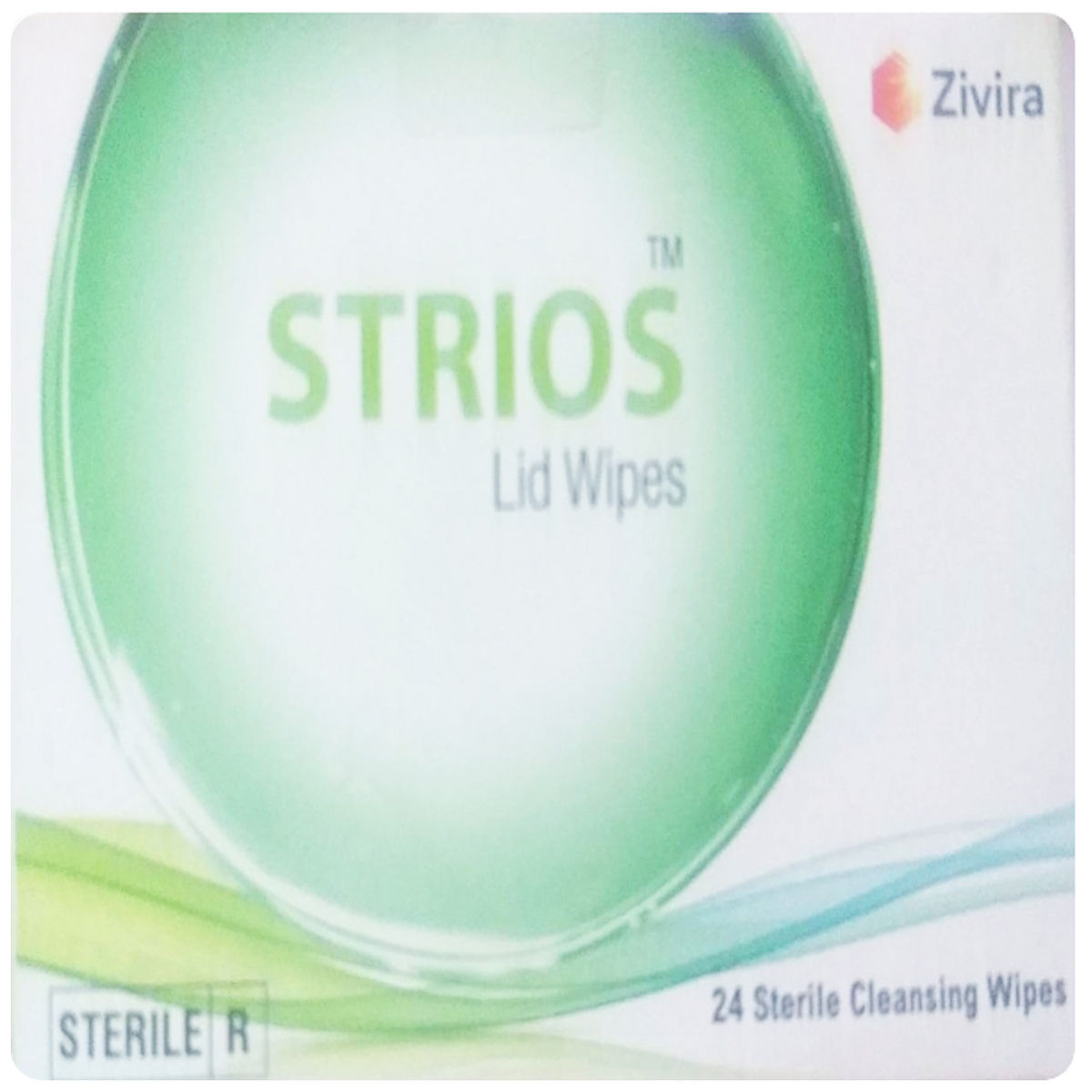 Buy Zivira Strios Lid Wipes 10X6Cm, 24 Count | 19 Minutes Delivery ...