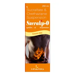 Sucralip O Syrup | Uses, Side Effects, Price | Apollo Pharmacy