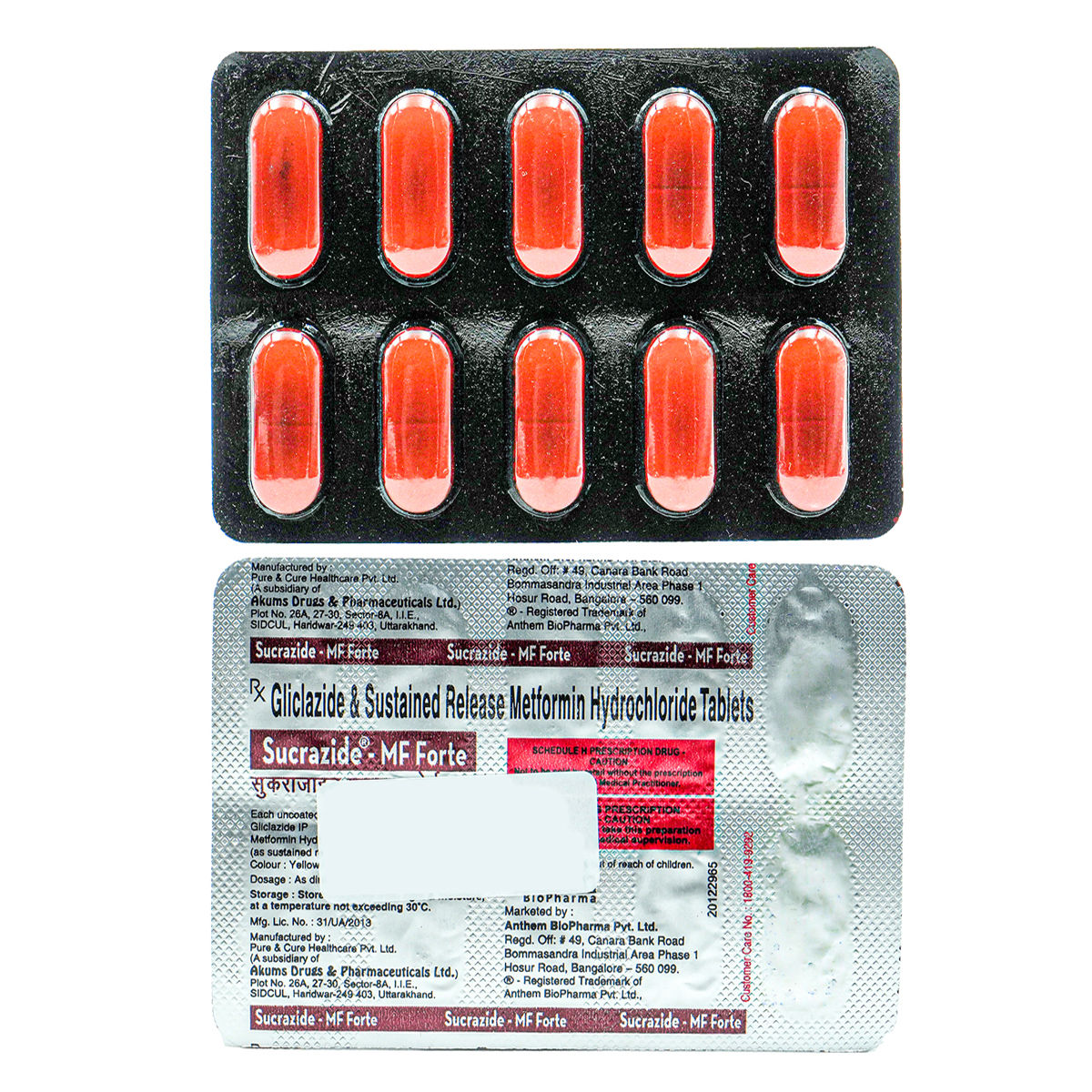 Sucrazide-MF Forte Tablet | Uses, Side Effects, Price | Apollo Pharmacy