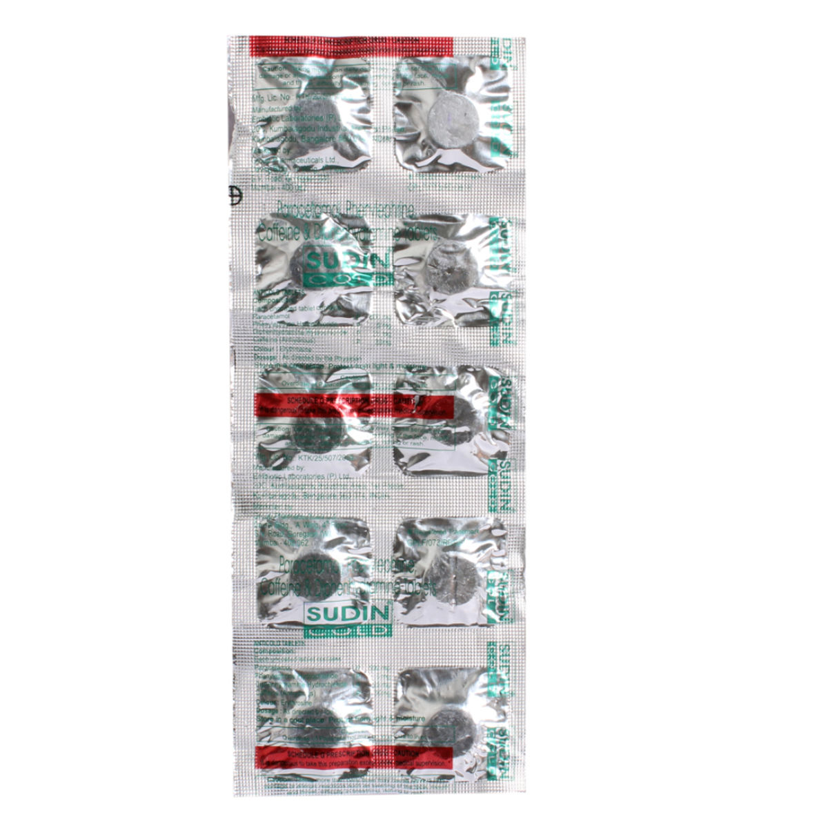 Sudin Cold Tablet 10's Price, Uses, Side Effects, Composition - Apollo ...