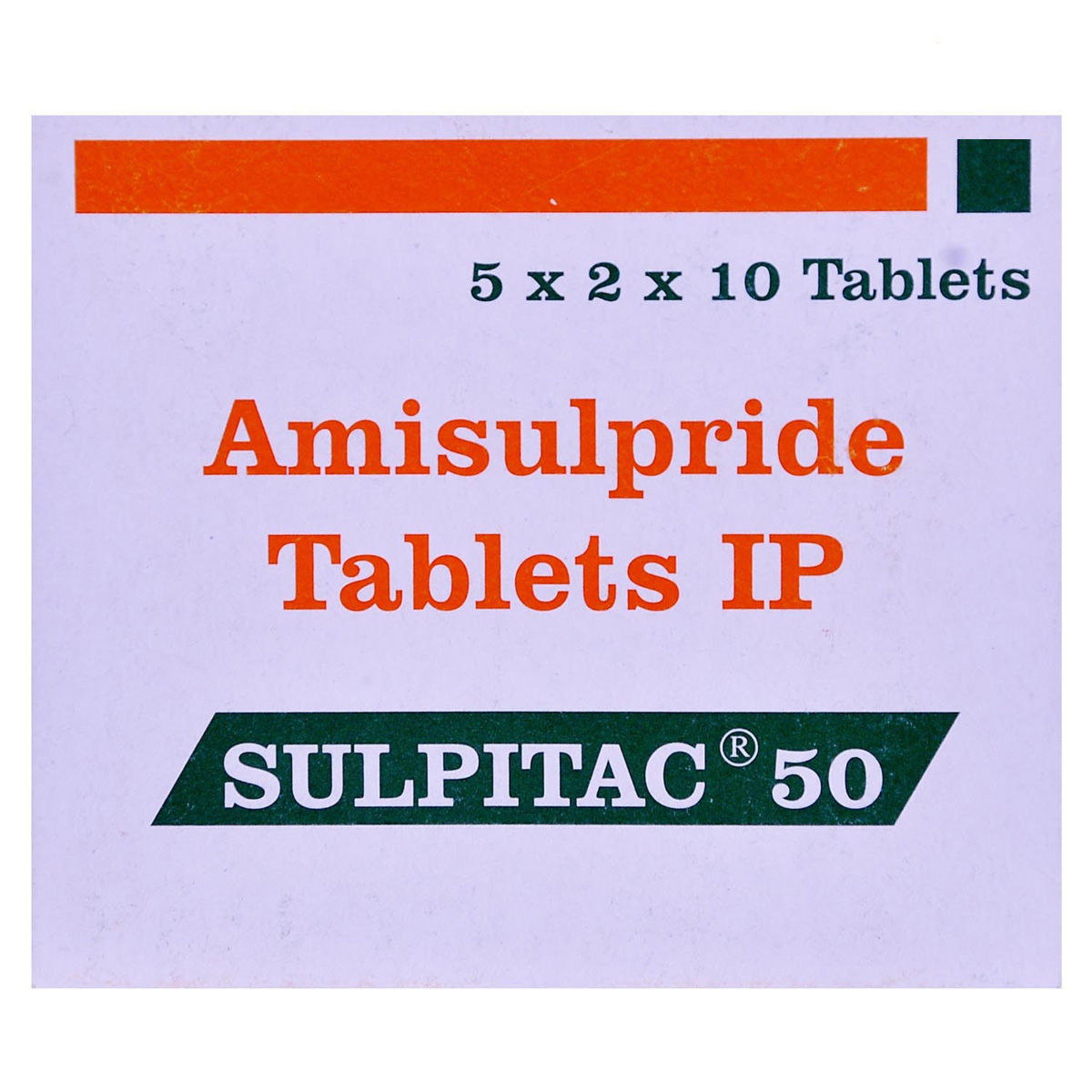 Sulpitac 50 Tablet | Uses, Side Effects, Price | Apollo Pharmacy