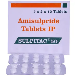 Sulpitac 50 Tablet | Uses, Side Effects, Price | Apollo Pharmacy