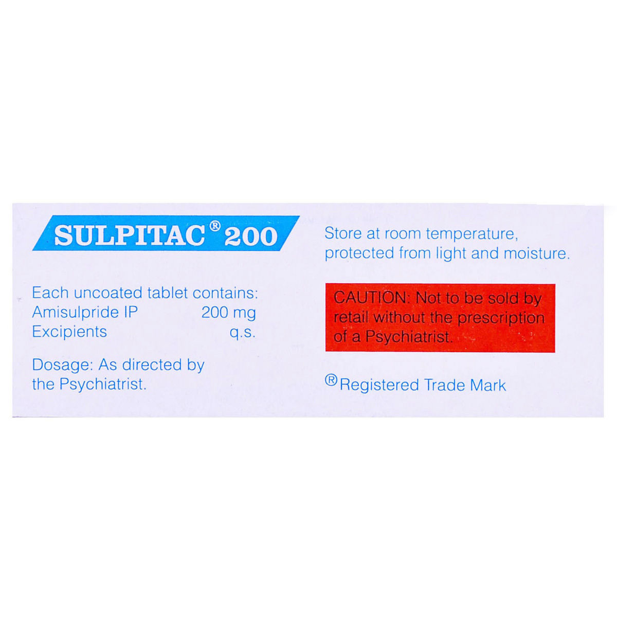 Sulpitac 200 Tablet 10's Price, Uses, Side Effects, Composition ...