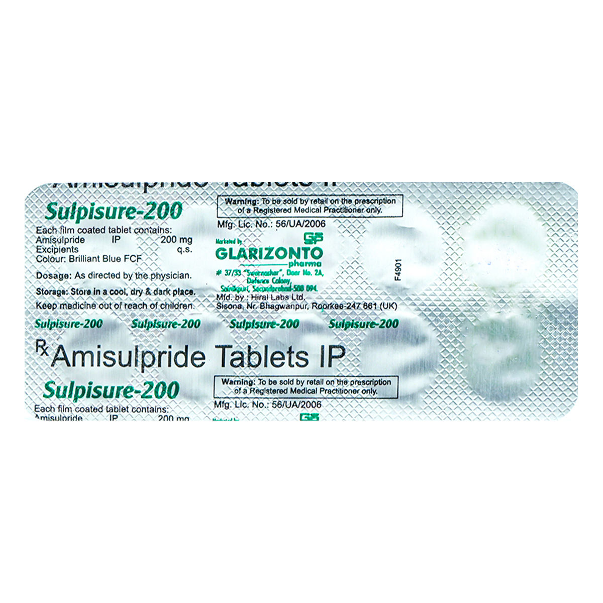 Sulpisure-200 Tablet | Uses, Side Effects, Price | Apollo Pharmacy