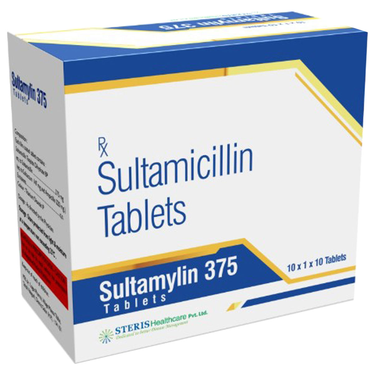 Sultamylin 375 Tablet 10's | Uses, Side Effects, Price | Apollo Pharmacy