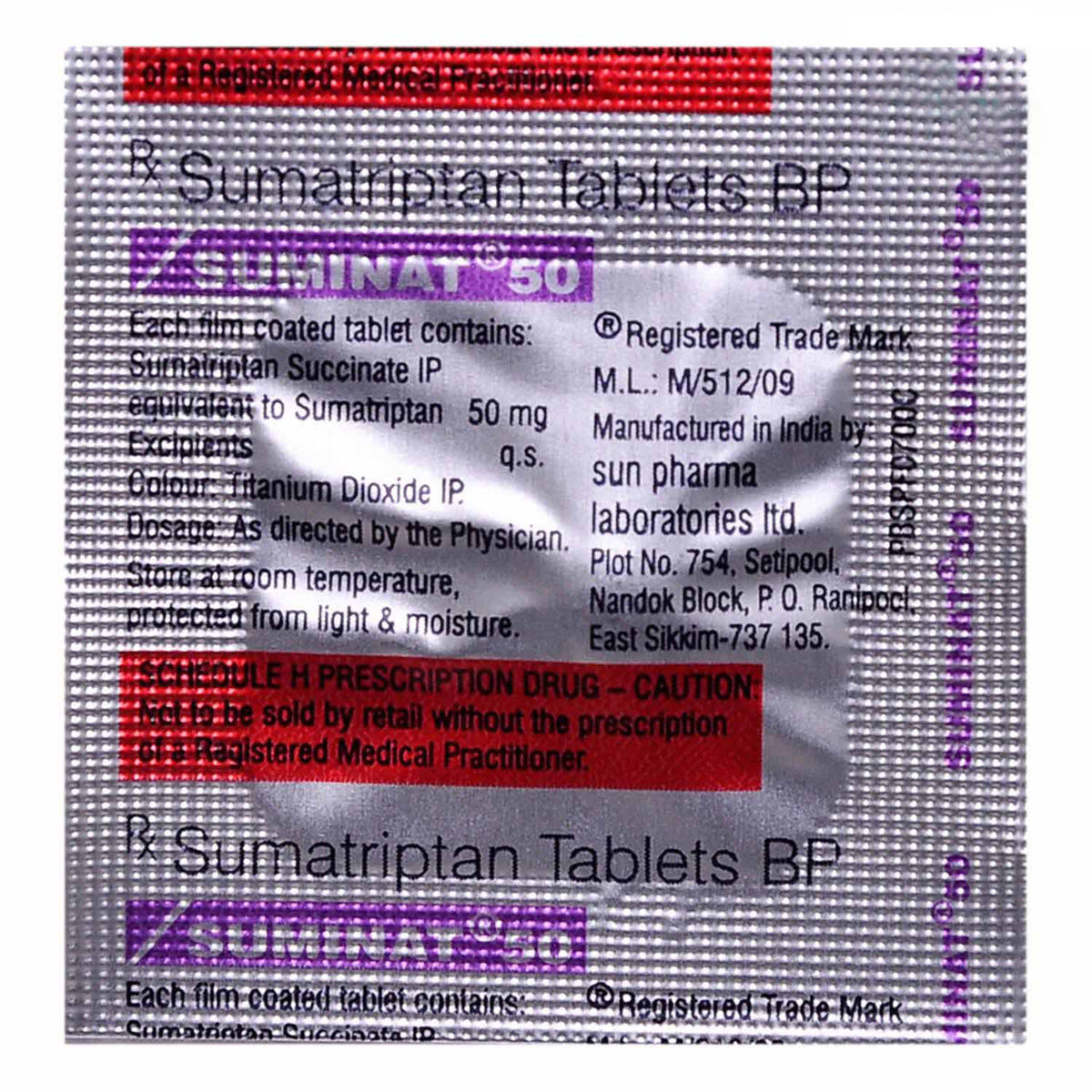 Suminat 50 Tablet 1's Price, Uses, Side Effects, Composition - Apollo ...