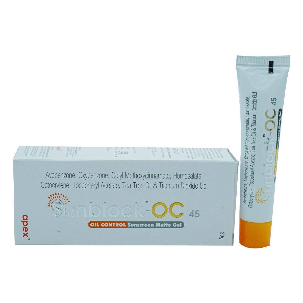 Sunblock-OC 45 Gel 20 gm Price, Uses, Side Effects, Composition ...