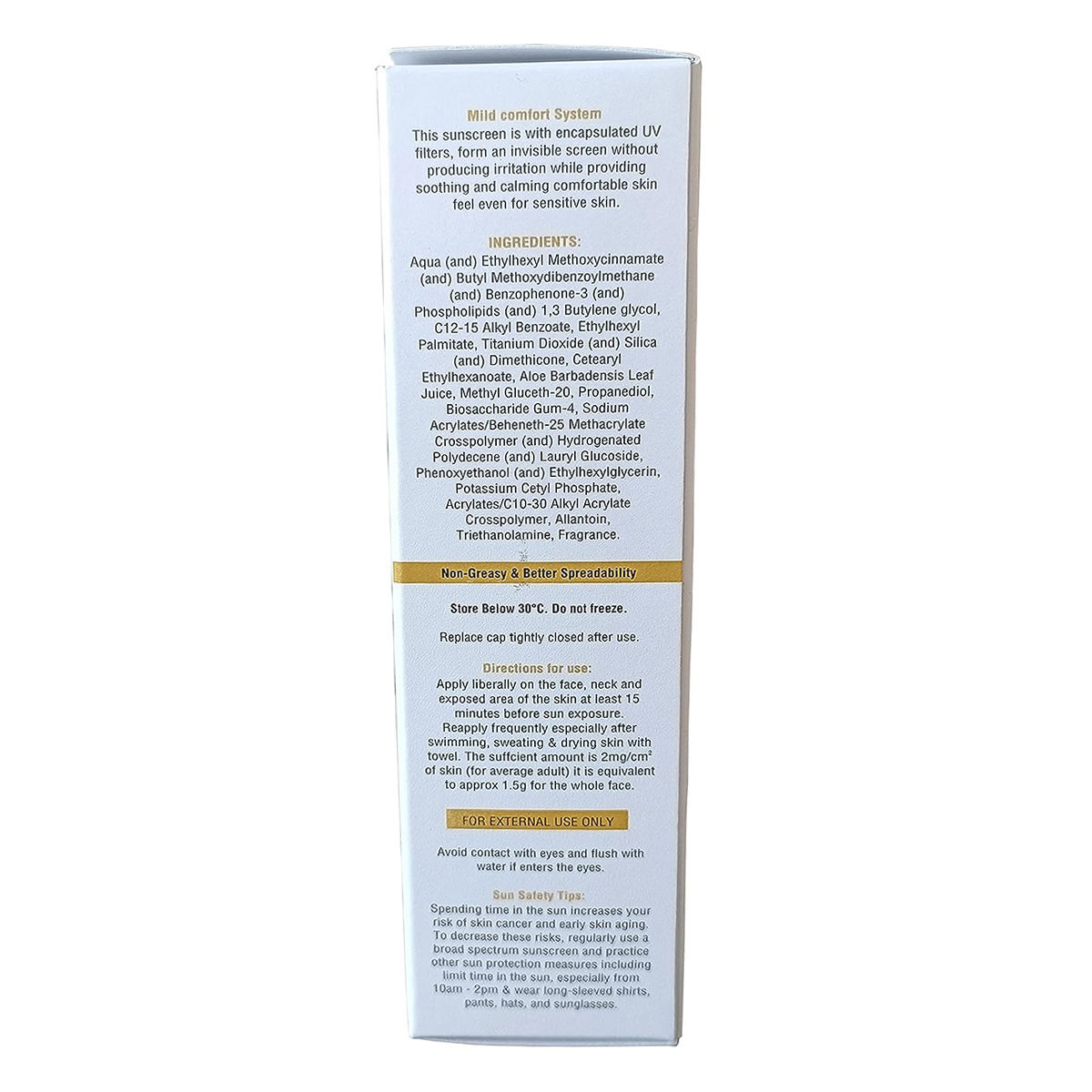 Buy Sunhalt Gold Spf 50 Pa +++ Hydrating Sunscreen Gel | 19 Minutes ...